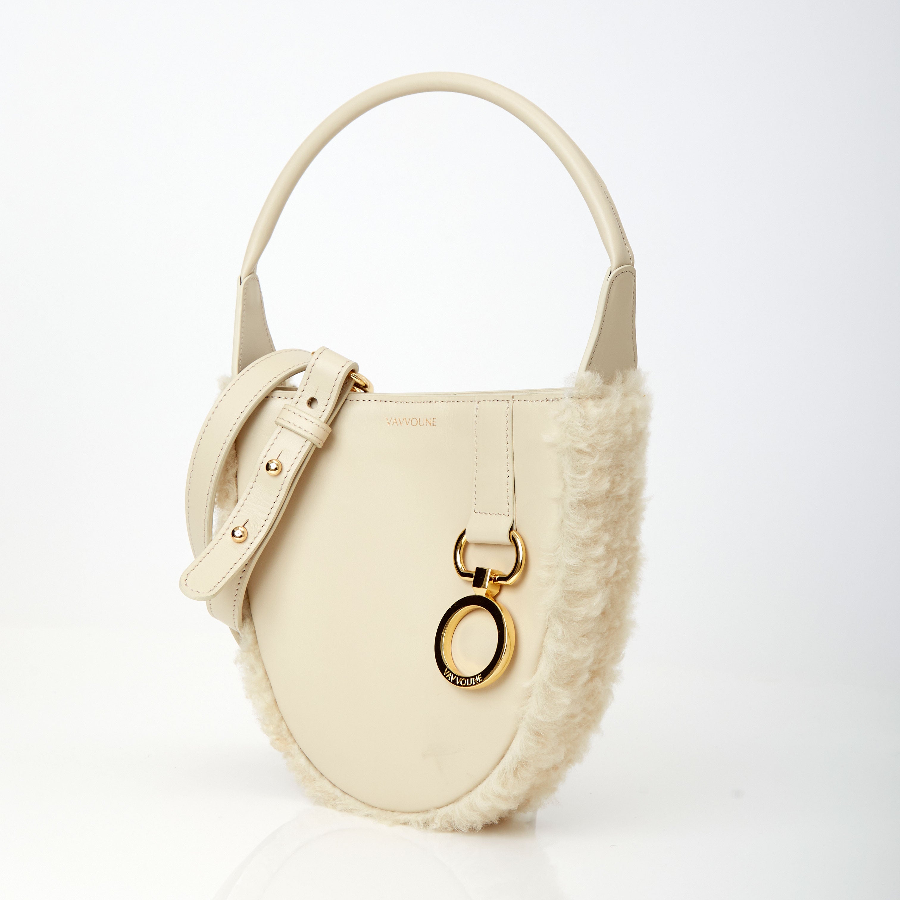 Mirey Teardrop - Creme + Shearling – Vavvoune